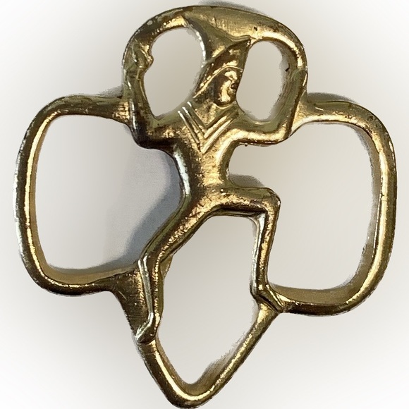 Jewelry | 196s Brownie Girl Scout Vintage Pin Ballou Regd | Poshmark